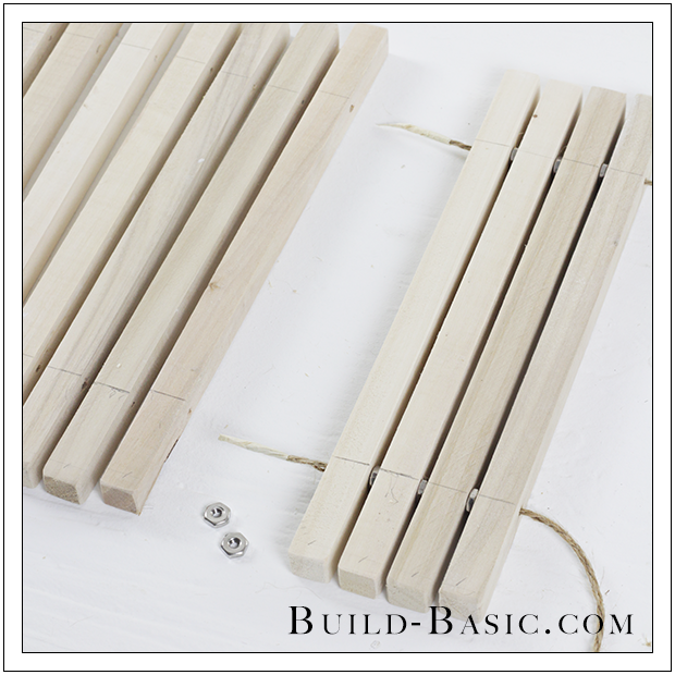 Build a DIY Slatted Trivet - Build Basic