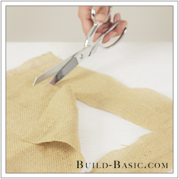 Build a DIY Burlap Photo Frame - Build Basic