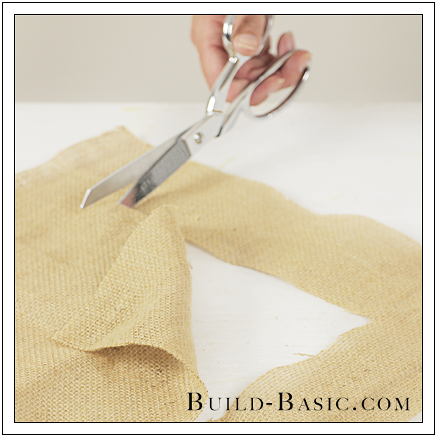Build a DIY Burlap Photo Frame - Build Basic